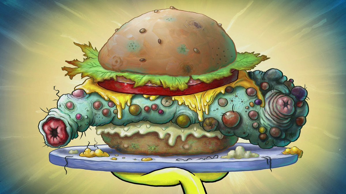 Krabby Patty Squidward