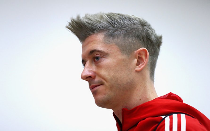 Robert Lewandowski Hairstyle
