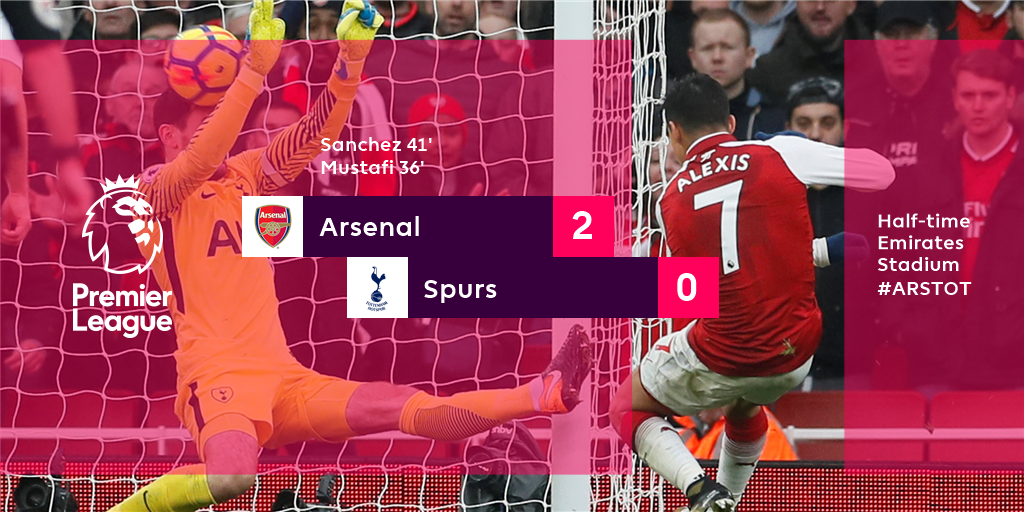 [EPL] 12R 아스날 V 토트넘, 선발 라인업 : 클리앙