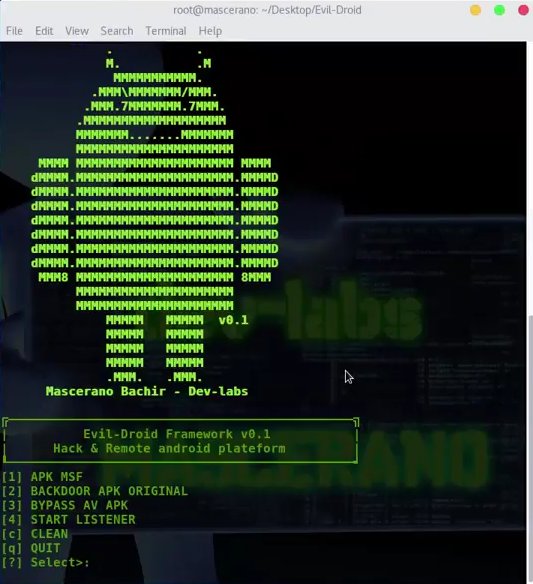 Lukas Stefanko on Twitter: "Metasploit for Android Evil-Droid Framework to backdoor original APK ...