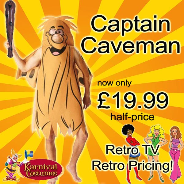 Captain Caveman Costume
