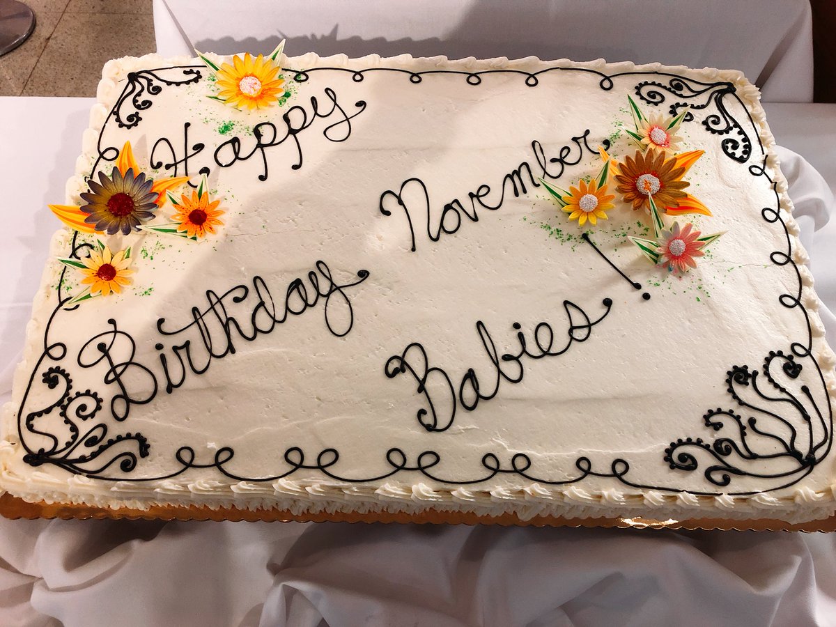 Happy November Birthday Cake