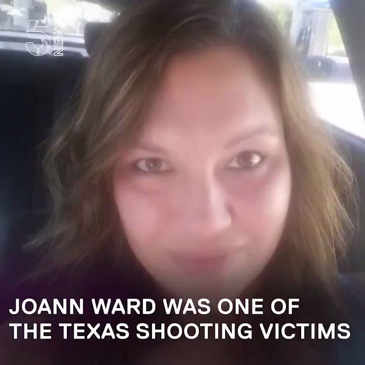 Joann Ward was one of the Texas shooting victims - the man who she ...