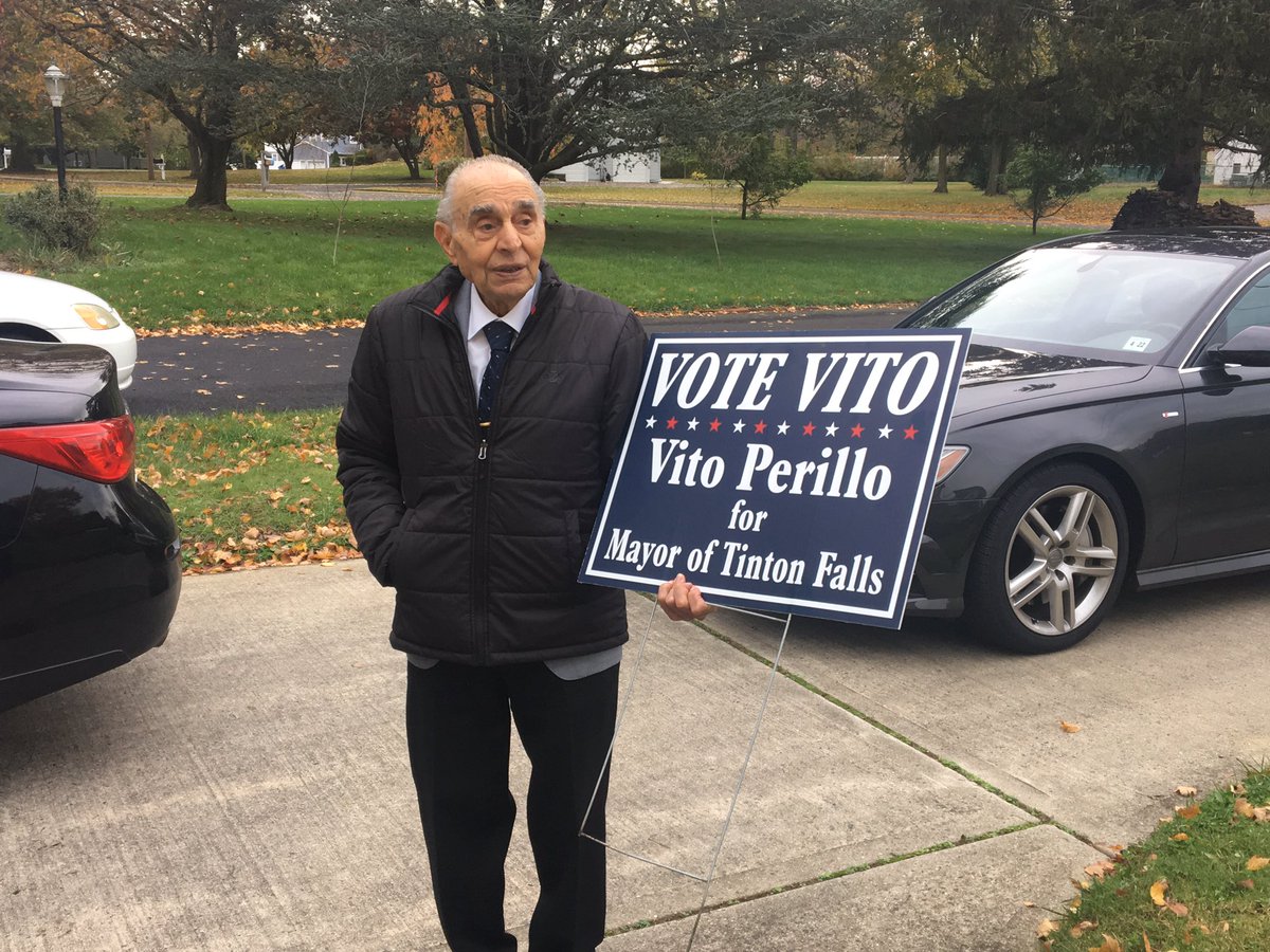 Cool! 93 year old World War II Vito Perillo scores upset election win ...