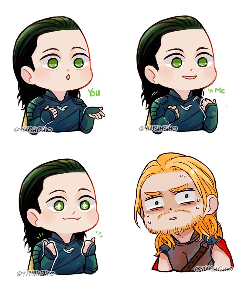 Cute Loki Cartoon