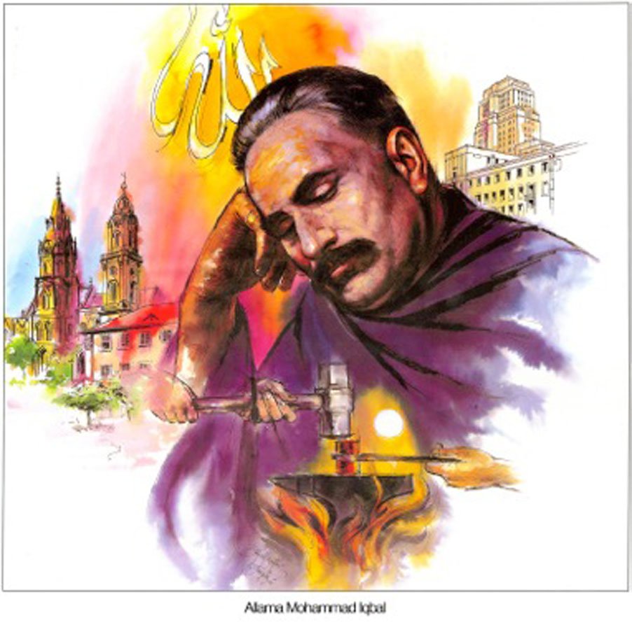 Allama Iqbal Paintings
