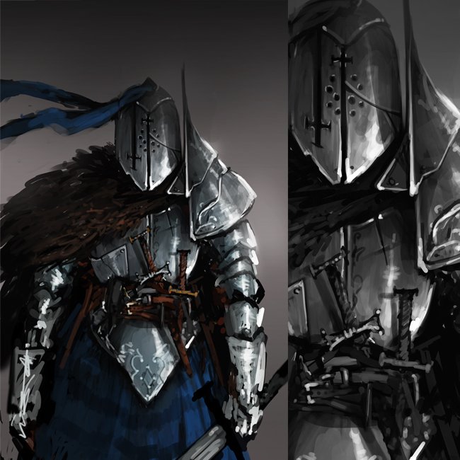 Medieval Armor Concept Art