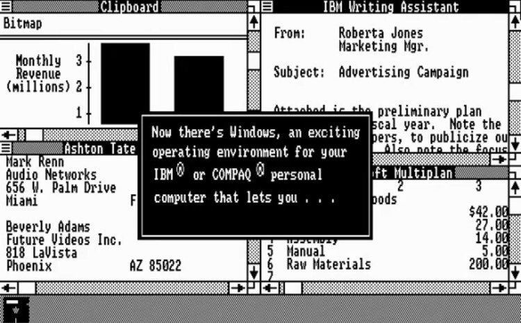 Microsoft Windows 1983