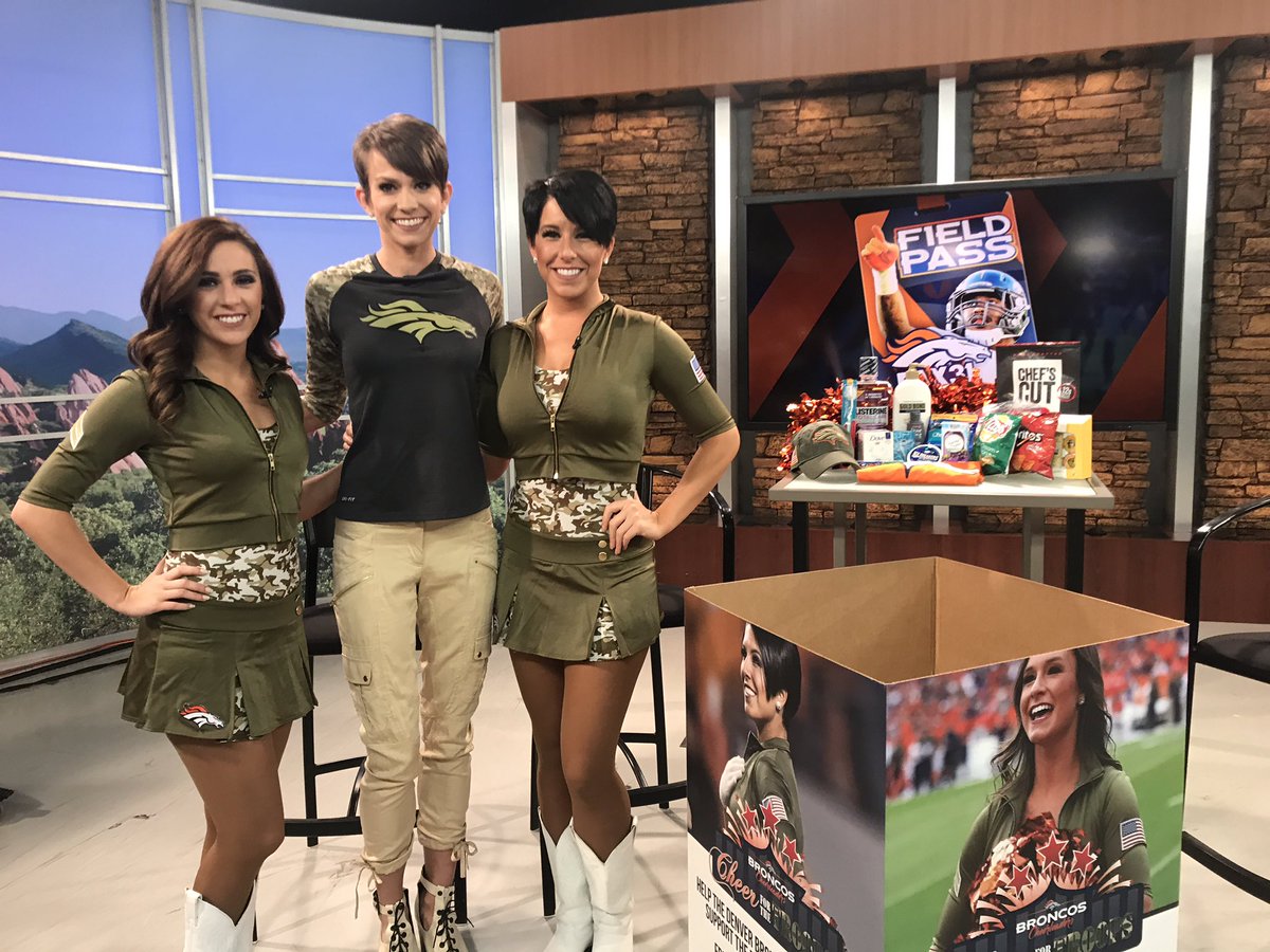 Broncos Cheerleaders Sam