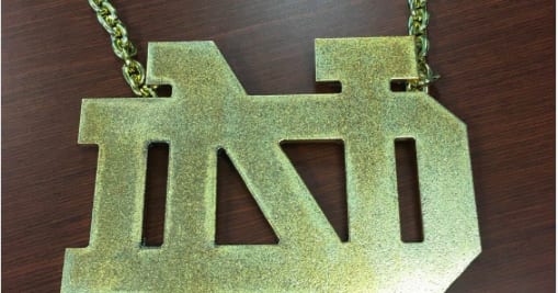LOOK: Notre Dame fan creates ‘Touchdown Chain’ in response to Miami ...