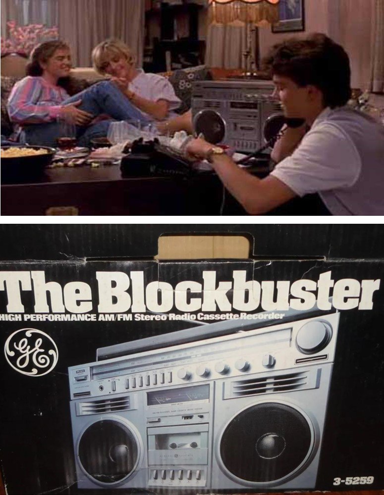 Blockbuster Ge Boombox