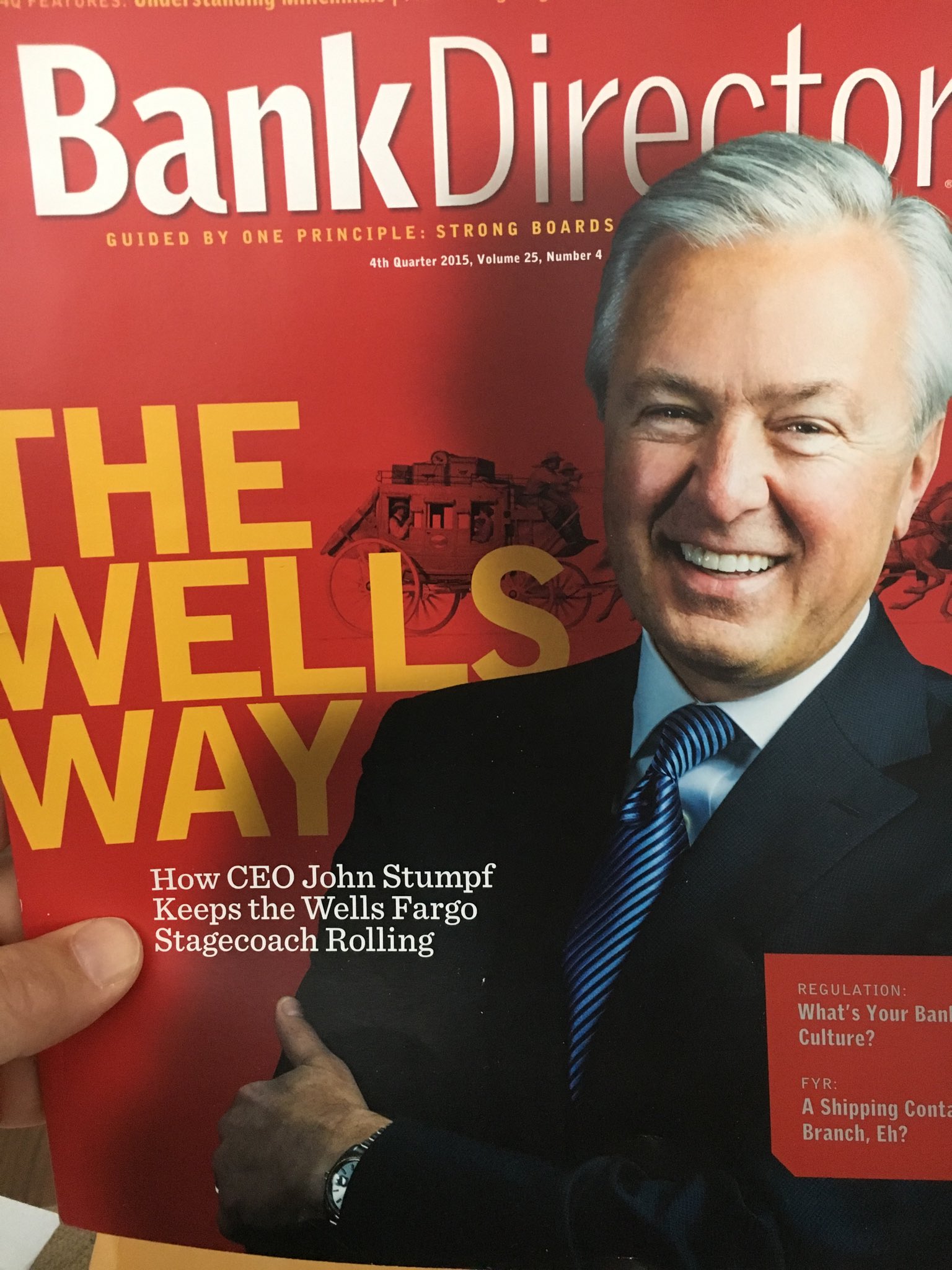 Phil Timyan on Twitter: "How quickly things changed for Mr Stumpf and Wells Fargo $WFC…