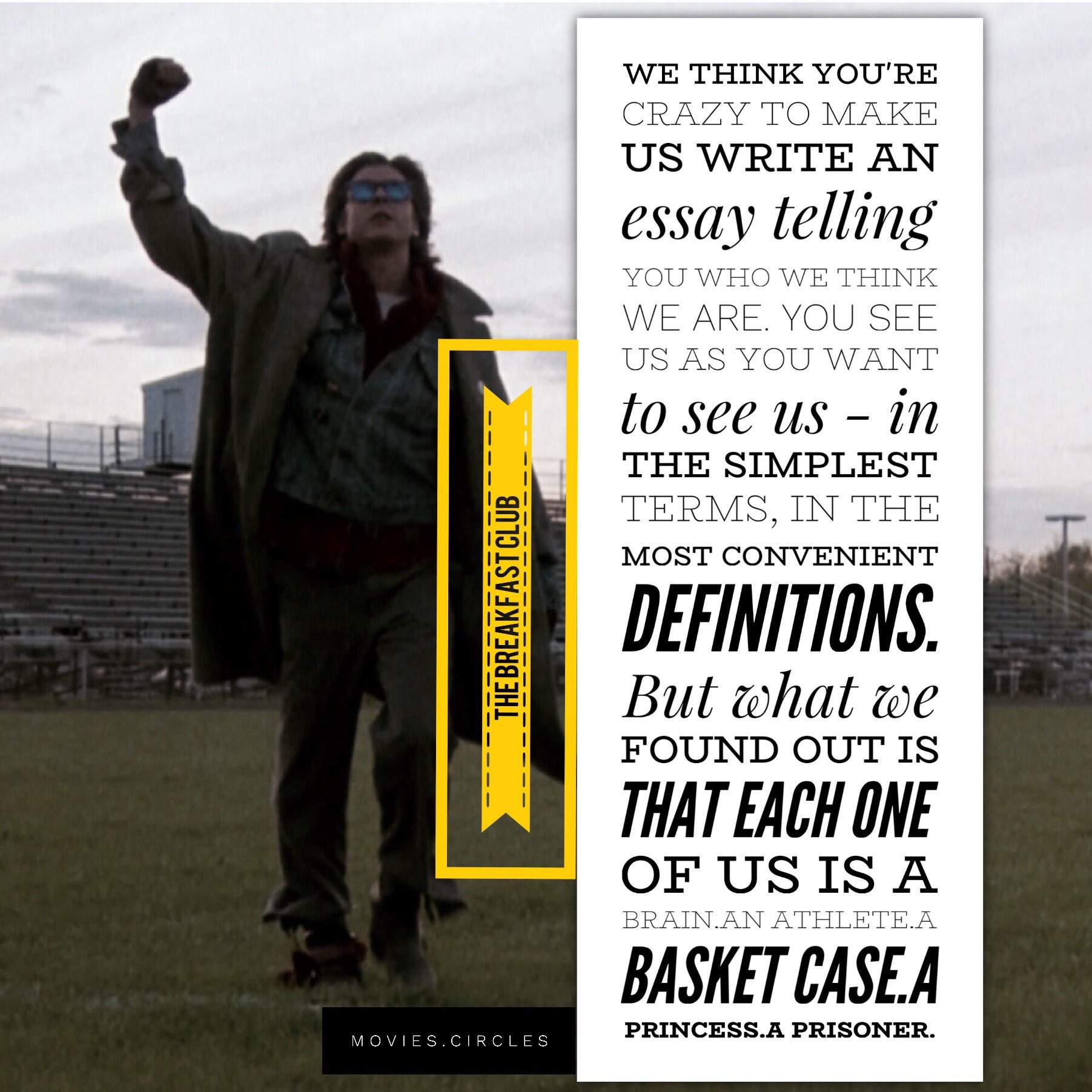 The Breakfast Club Ending Quote
