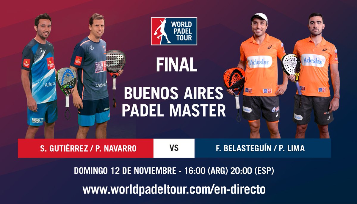 Semifinales del Buenos Aires Padel Master: los favoritos avanzan a la final