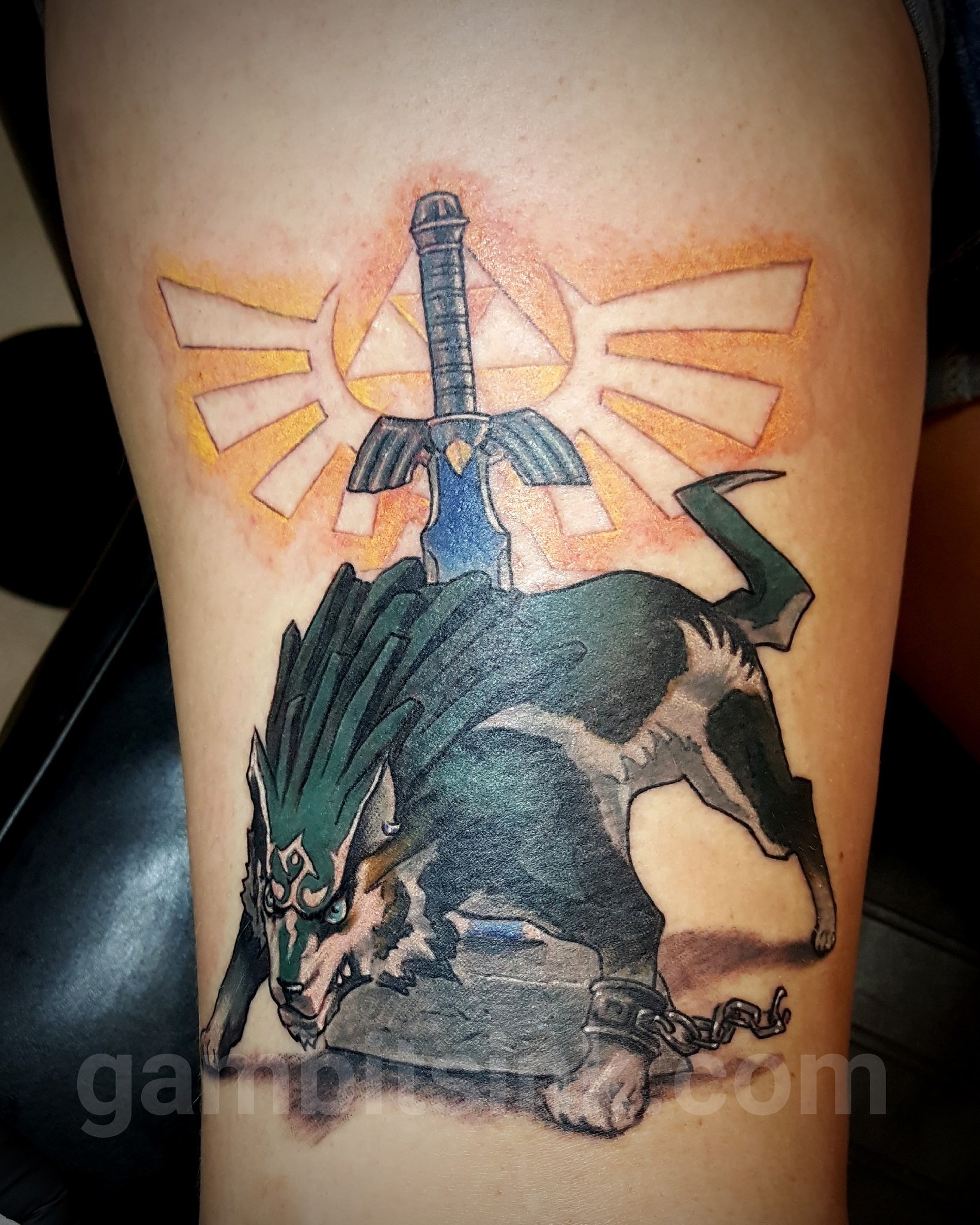 Twilight Princess Wolf Link Tattoo