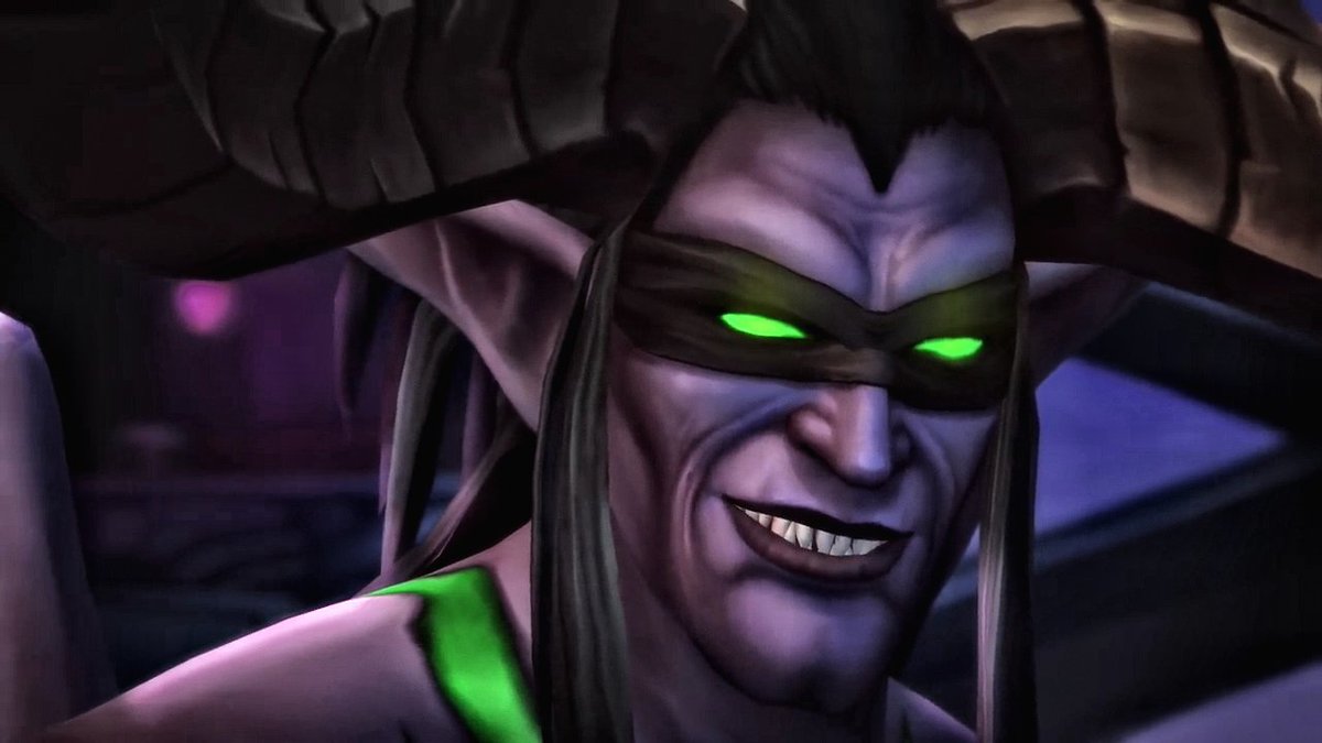 Illidan Stormrage Face