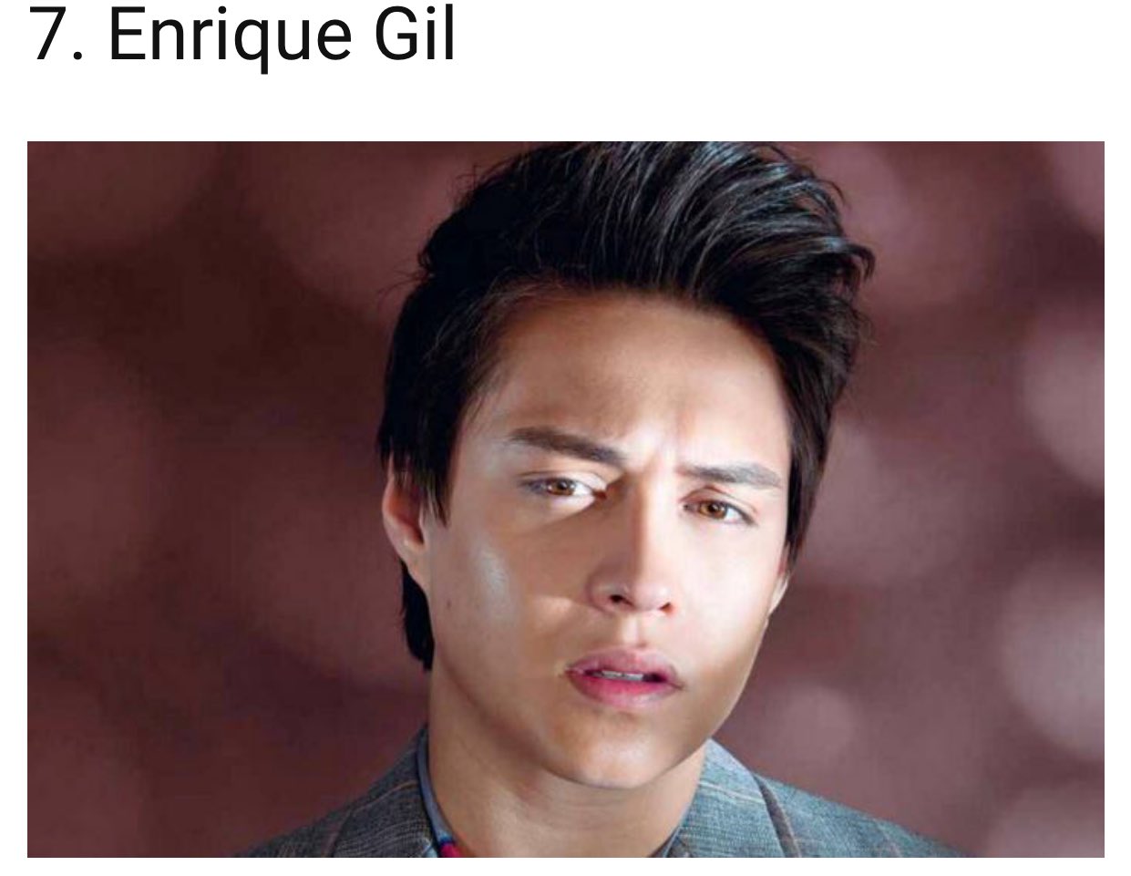 Enrique Gil Wallpaper