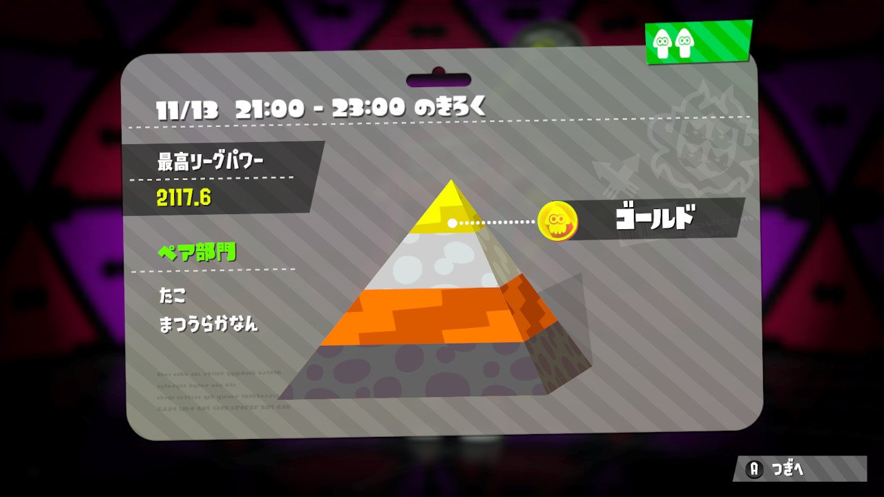 ゆきち on Twitter: "8戦 #Splatoon2 #スプラトゥーン2 #NintendoSwitch https://t.co/DpZpjs7udz" / Twitter