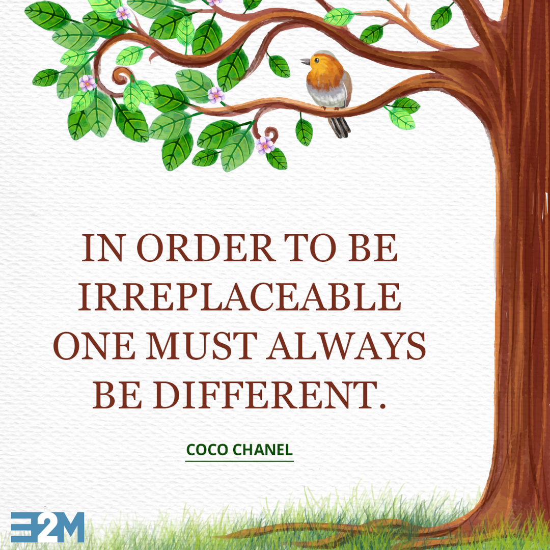Coco Chanel Quotes In Order To Be Irreplaceable