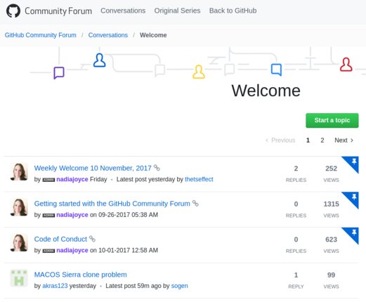 ruanyf on Twitter: "刚刚才知道，Github 推出论坛功能了，朝着团队协作工具又迈出了一步 https://t.co/OR3Dryiw2k…
