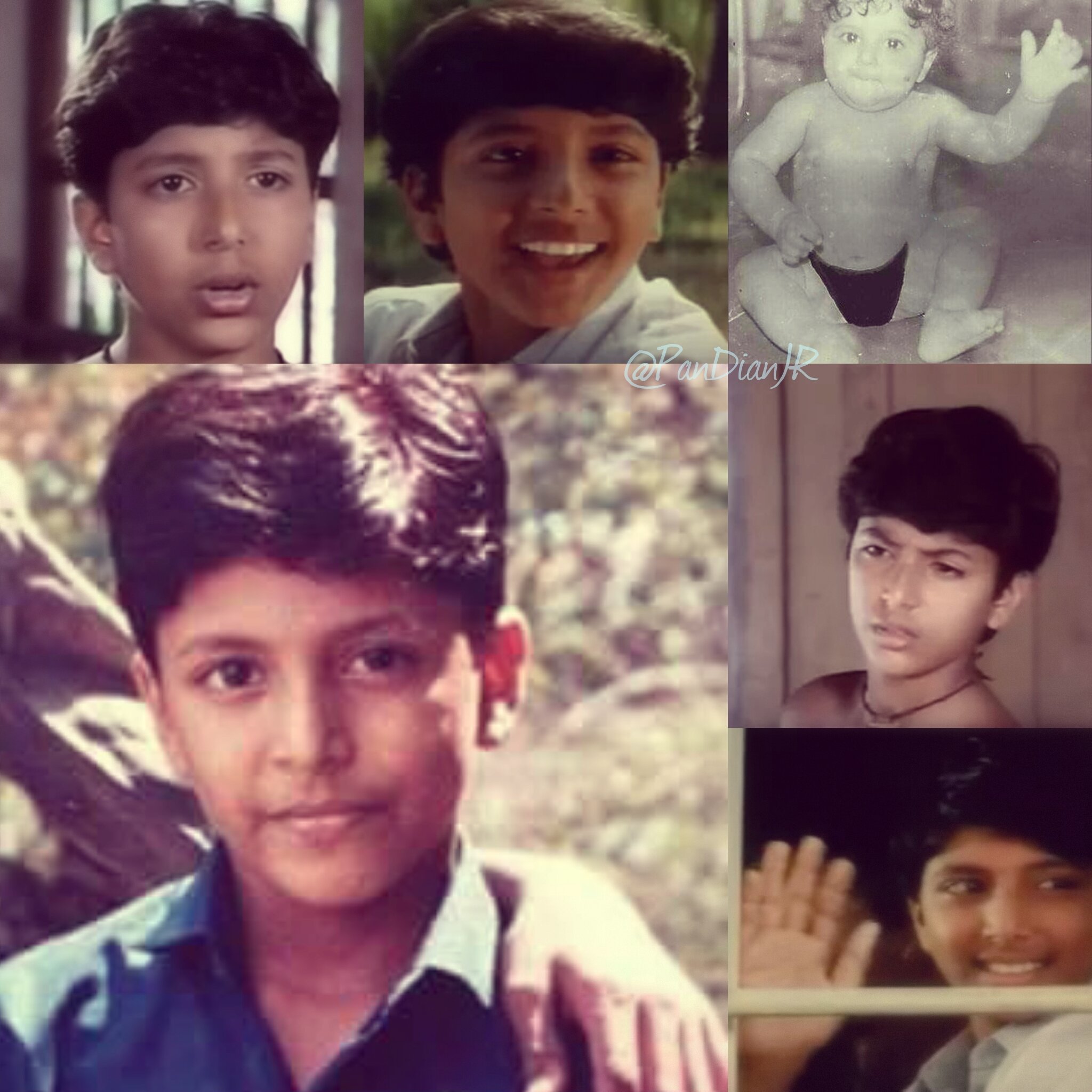 Actor Jayam Ravi Childhood Photos