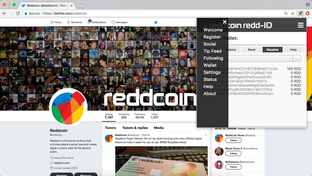 Redd-ID screenshots. : r/reddCoin