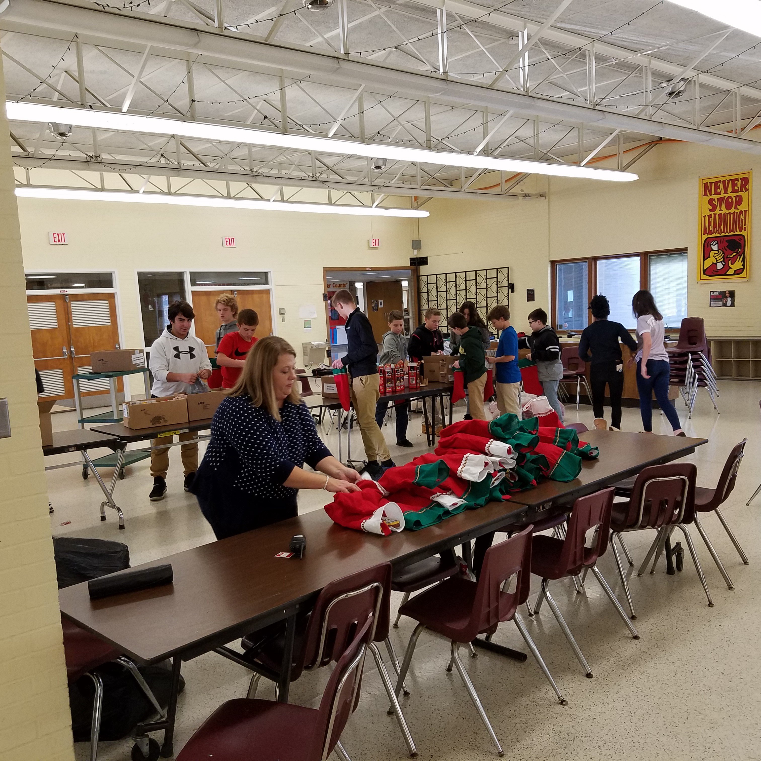 BBH Schools on Twitter: "Students at the Middle School gathered a ...