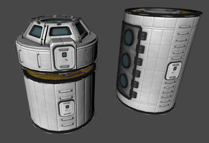 Kerbal Space Station Parts