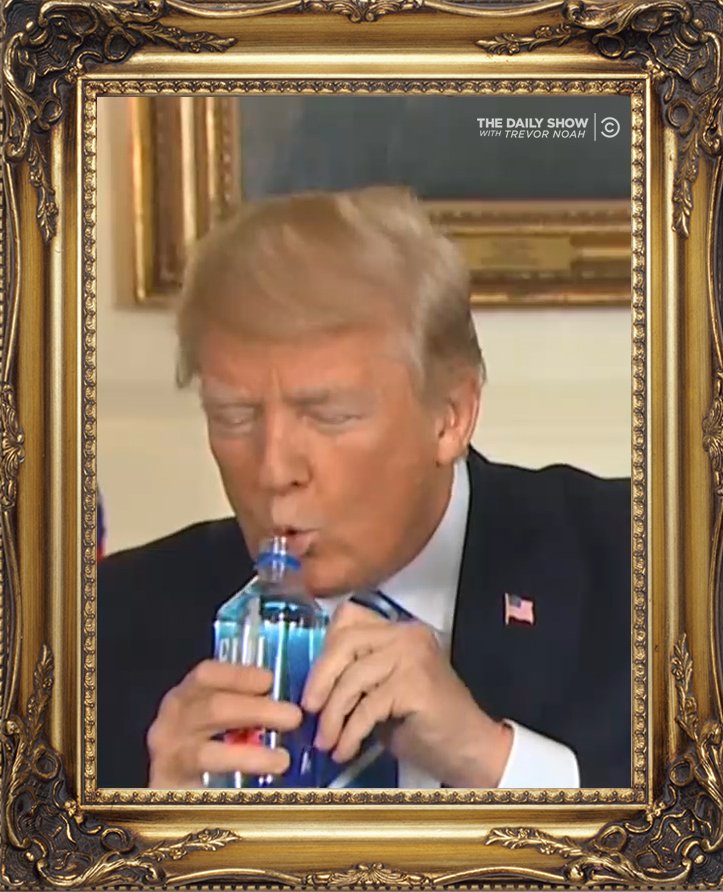 President trump's official portrait unveiled - scoopnest.com