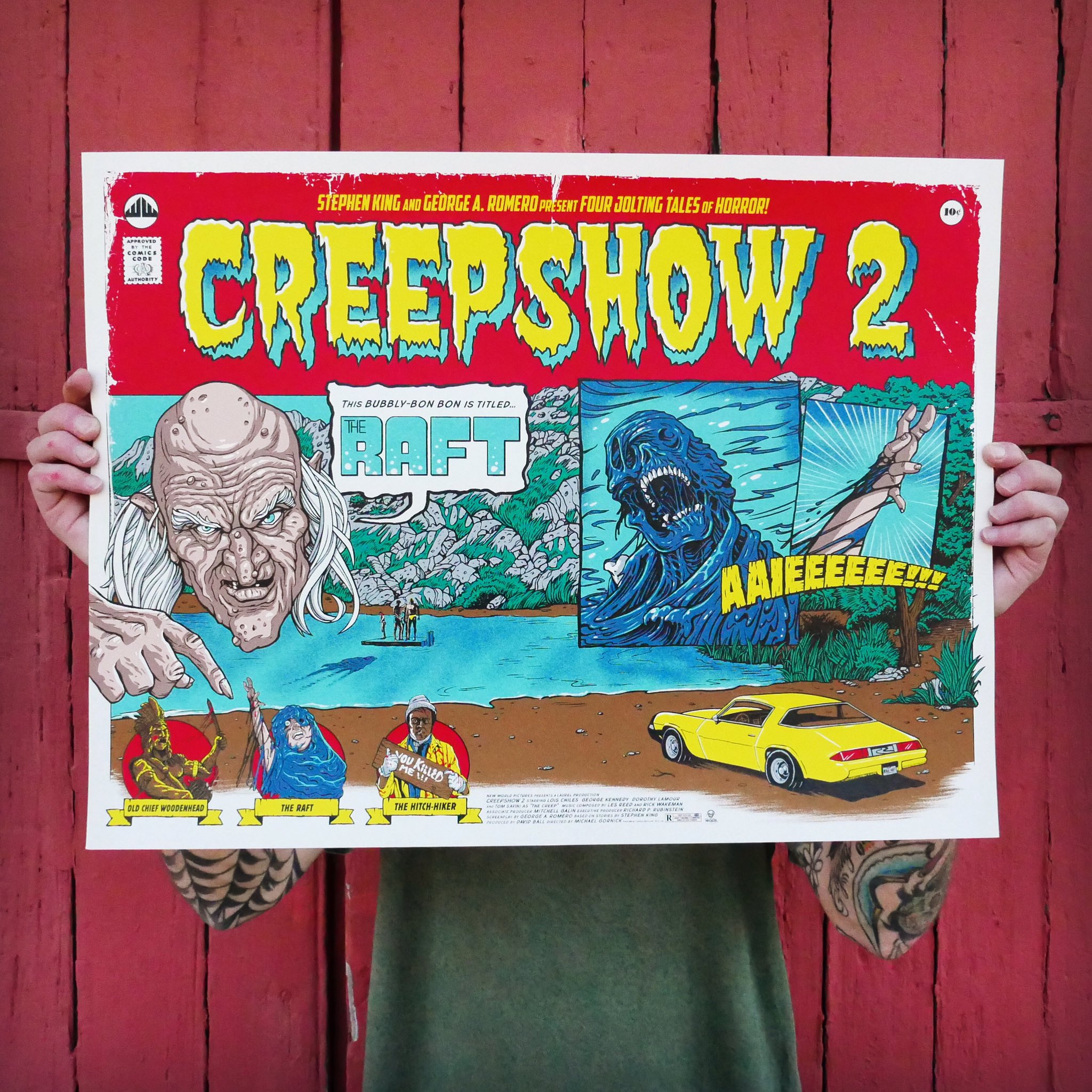 Creepshow 2 The Raft Comic