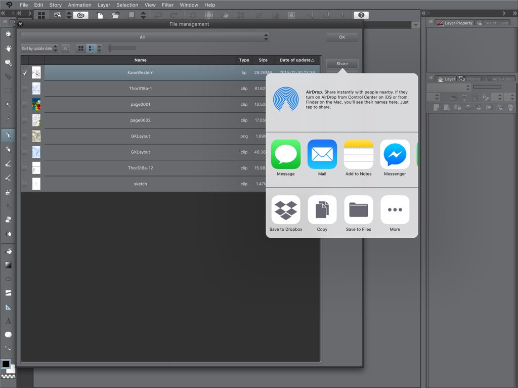 Anyone know how to access saved files on CSP for iPad Pro? : r/ClipStudio