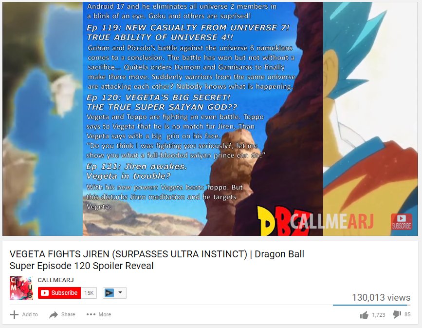 "Dragon Ball Super" Series Official Announcement & Discussion Thread ...