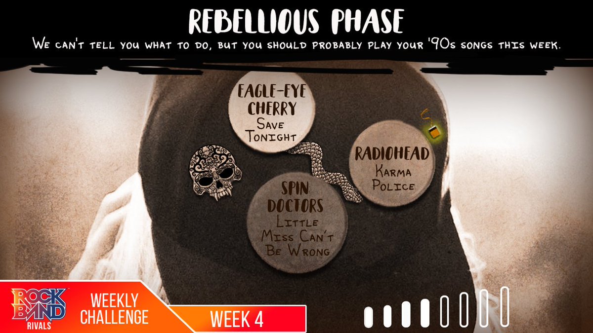 11/16 Rivals Challenge: Rebellious Phase: : r/Rockband