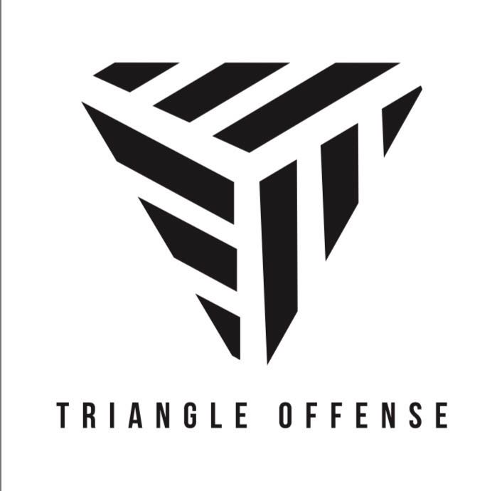 Triangle Offense Logo Triangle Offense Hoop Coach