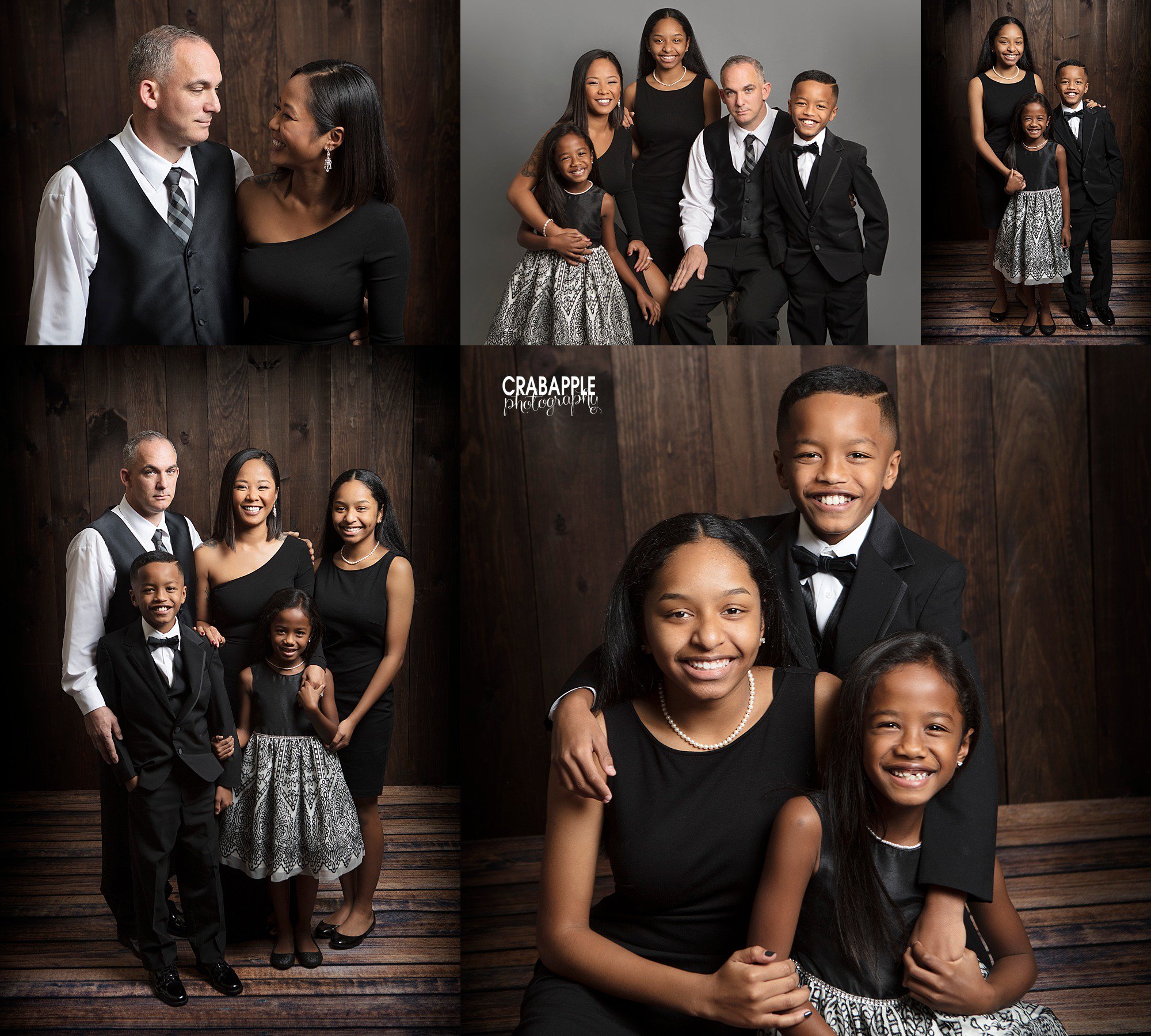 Studio Formal Family Portraits Dallas Fine Art Photographer Lindsay