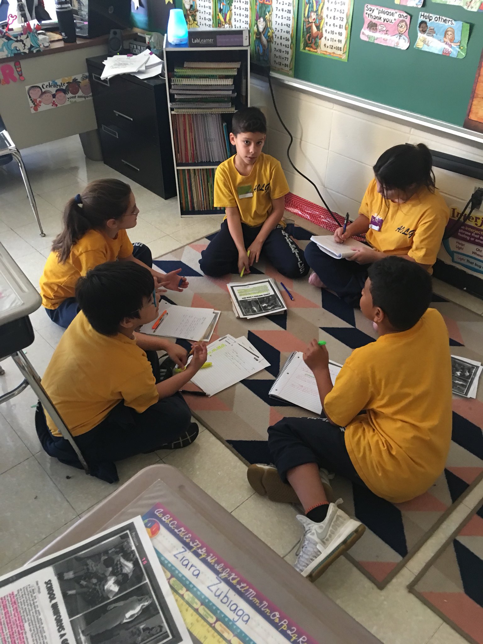 @elevateeducators on Twitter: "Grade 4 engaging in Oral Debate on white ...