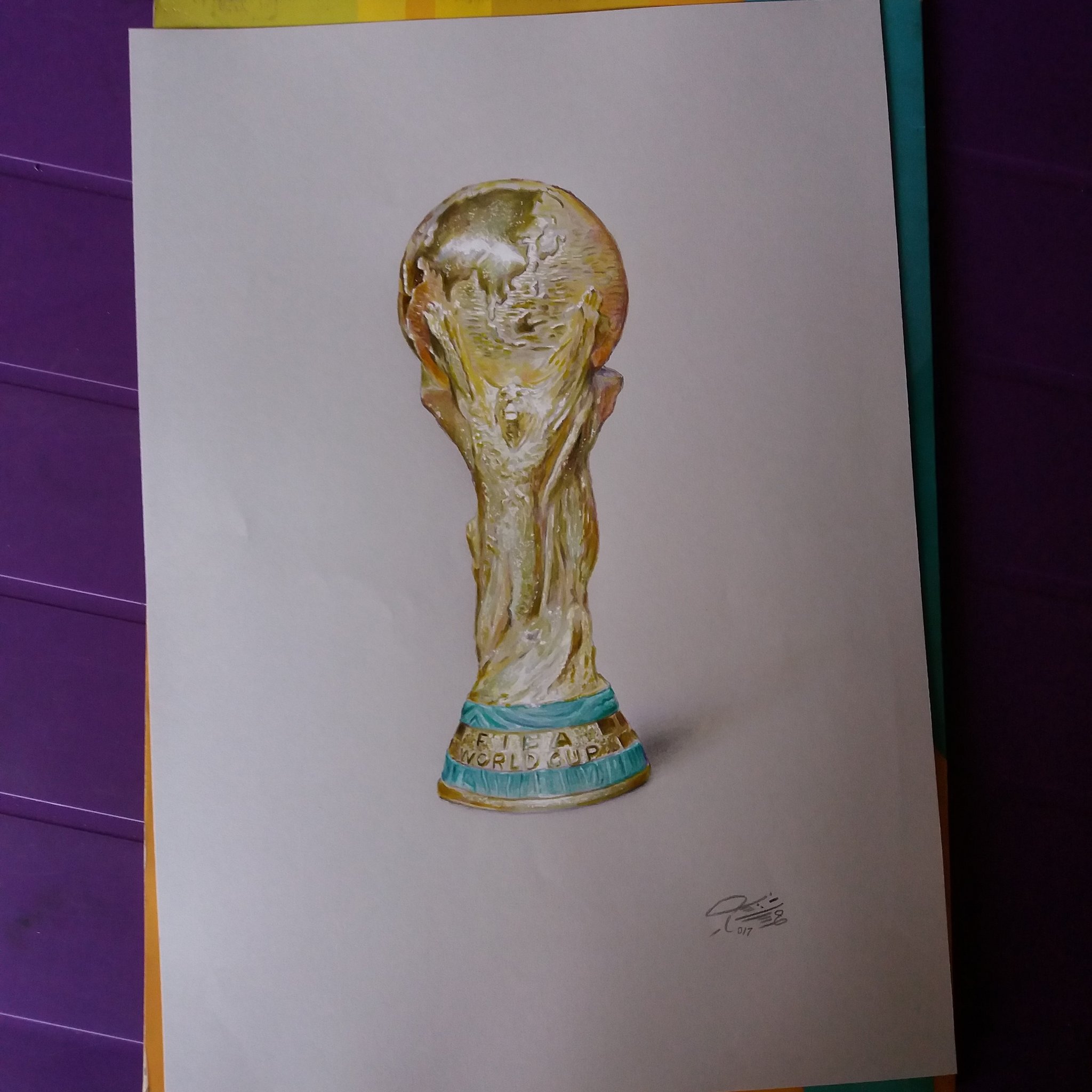 World Cup Trophy Drawing