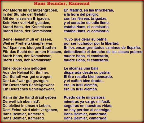 Ciruela negra on Twitter: "01/12/1936 - Hans Beimler, diputado ...