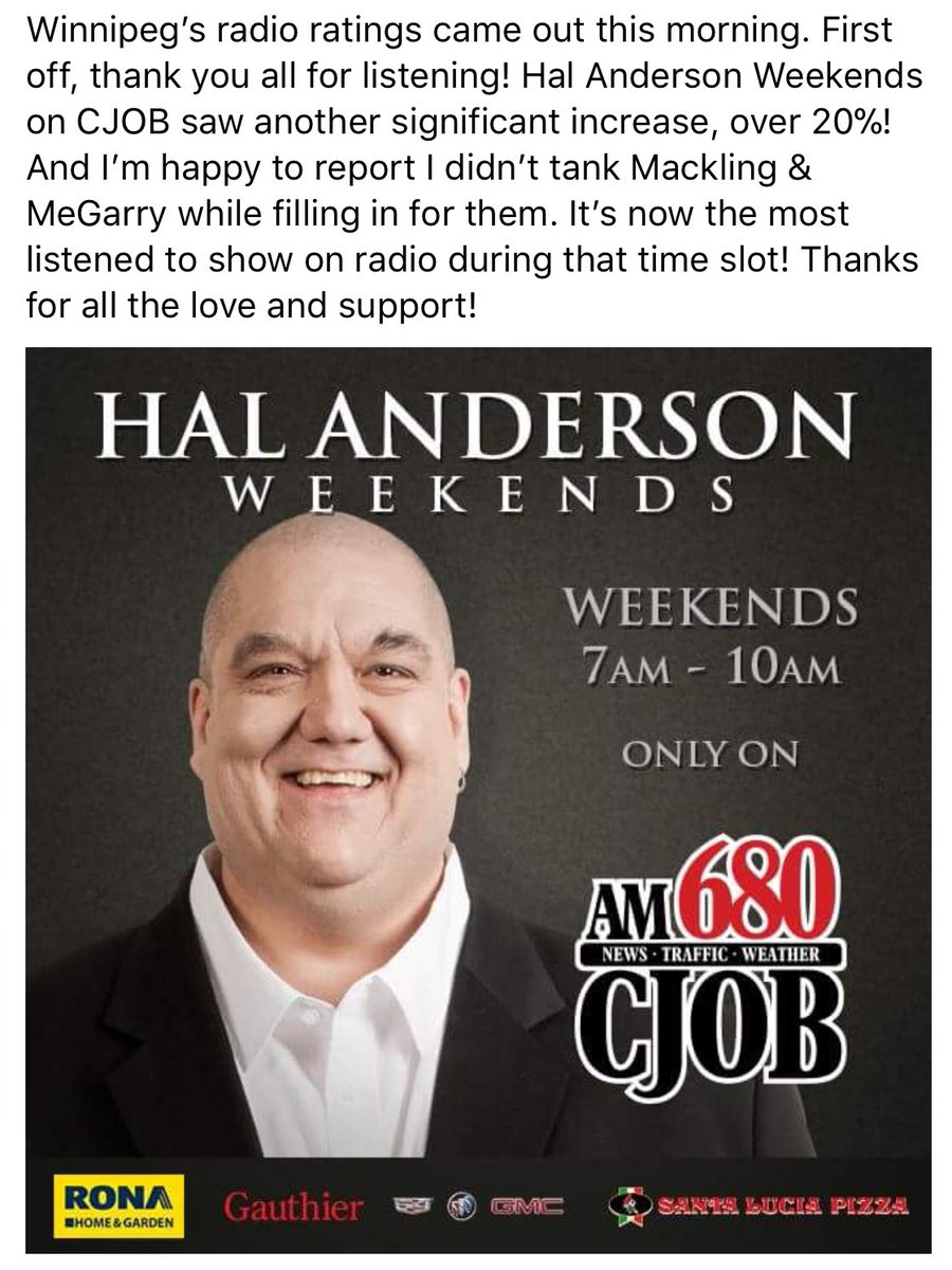 Hal Anderson on Twitter: "I still got it...…