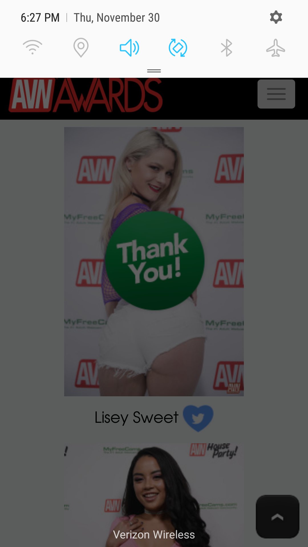 Tw Pornstars Lisey Sweet Twitter Rt Rndgeek Lisey2014 Once Again 馃槉 147 Am 1 Dec 2017