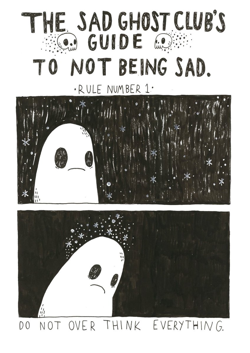 「Tough but important... From our zine The Guide To Not Being 」The Sad ...