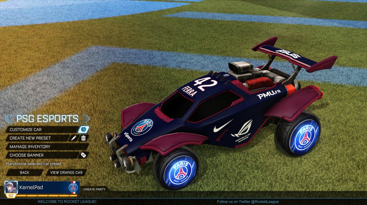 Psg Esports Rocket League Decal - The official rocket league esports ...