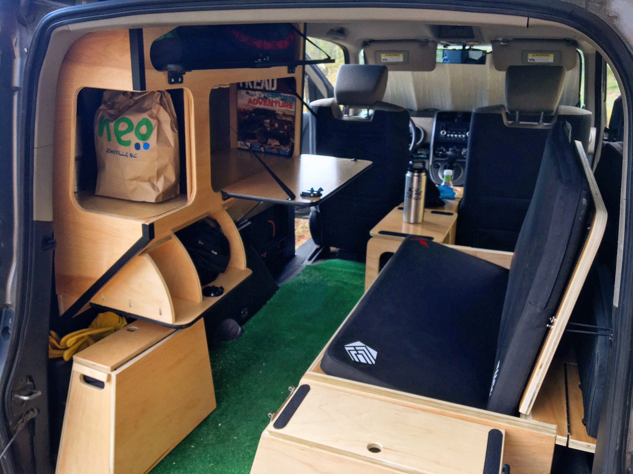 Honda Element Camping