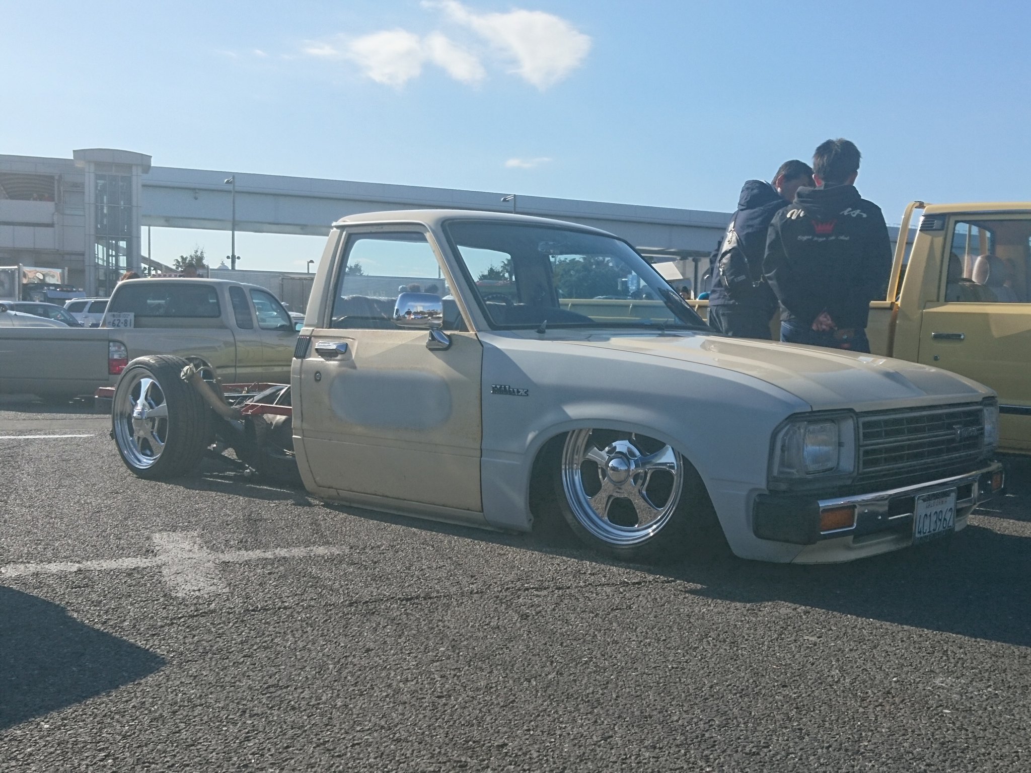 Stanced Toyota Pickup