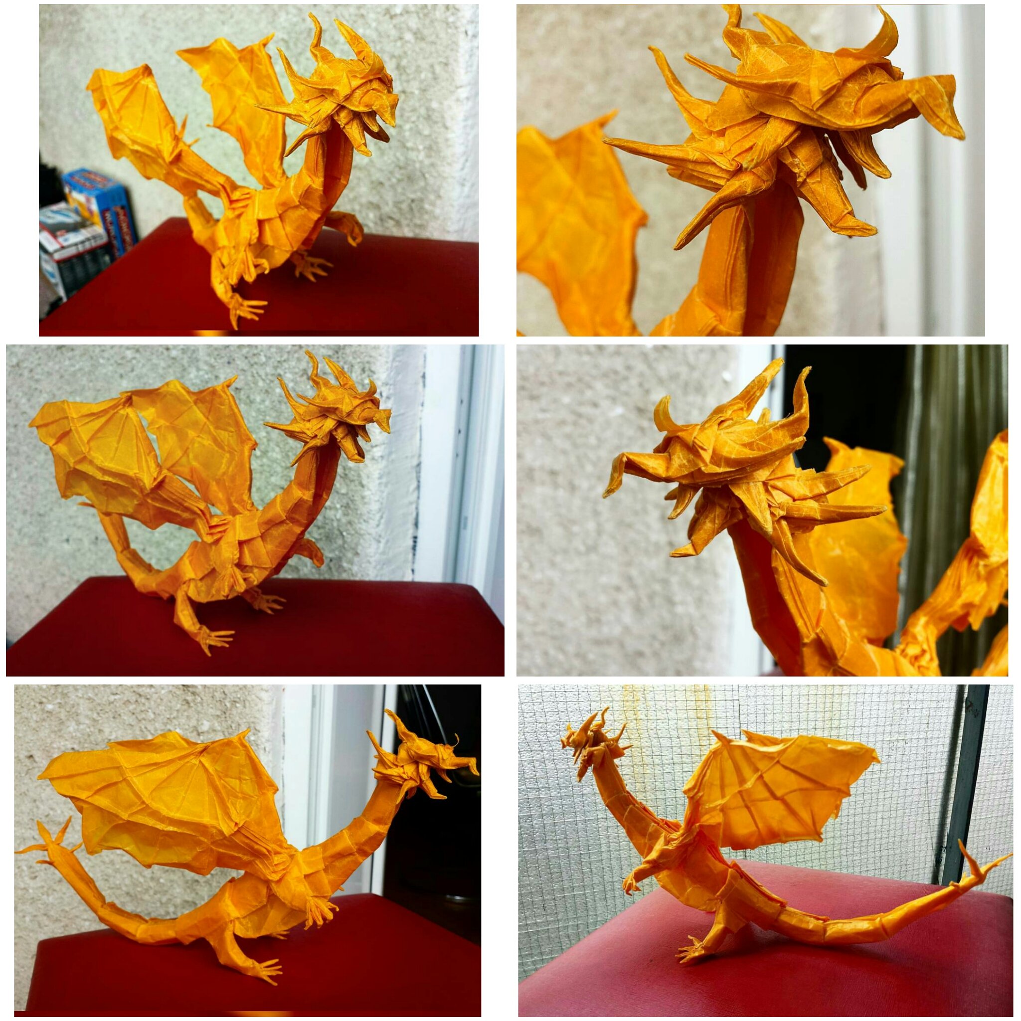 Origami Western Dragon