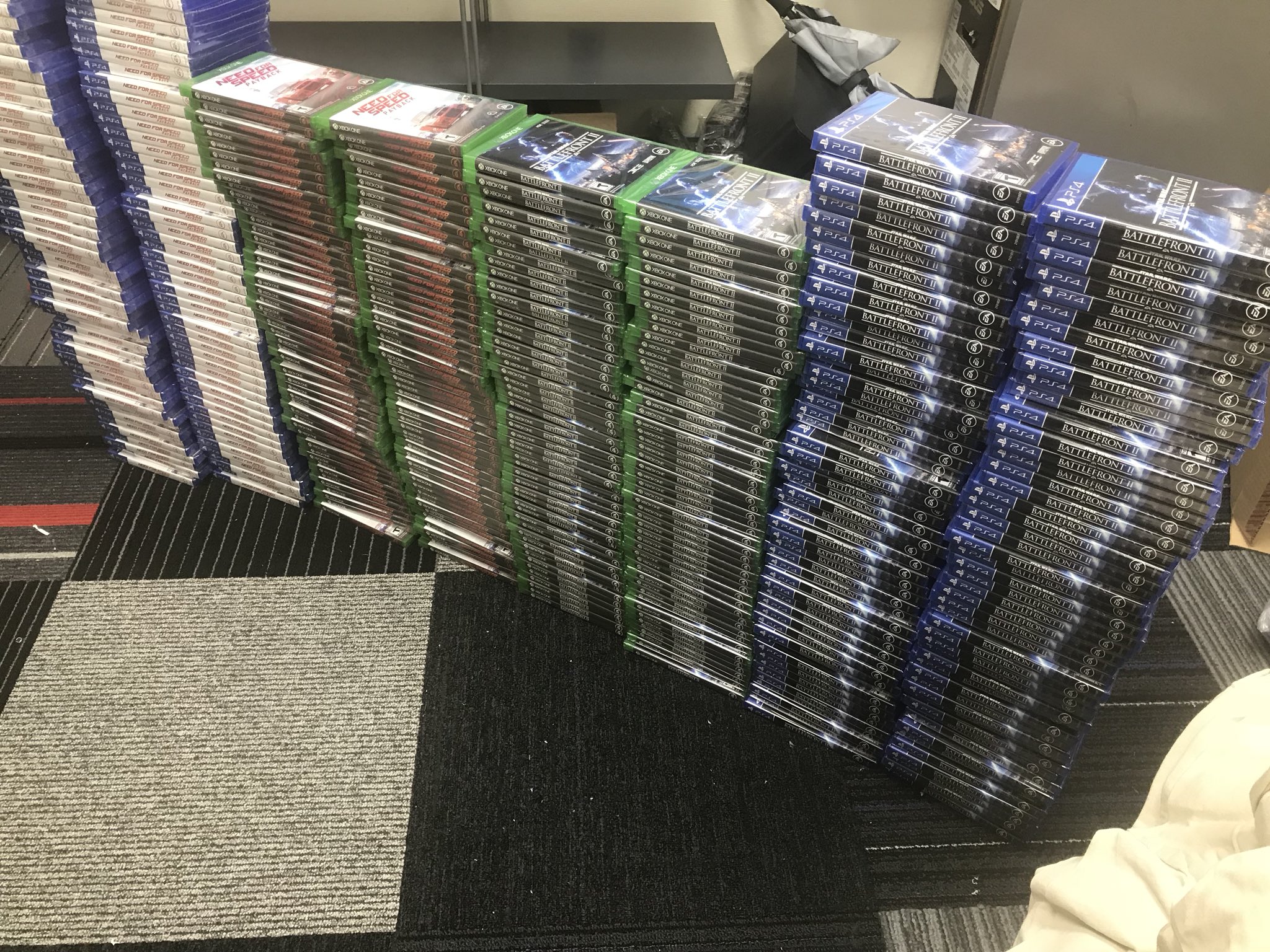 Stack Of Video Games Ps4