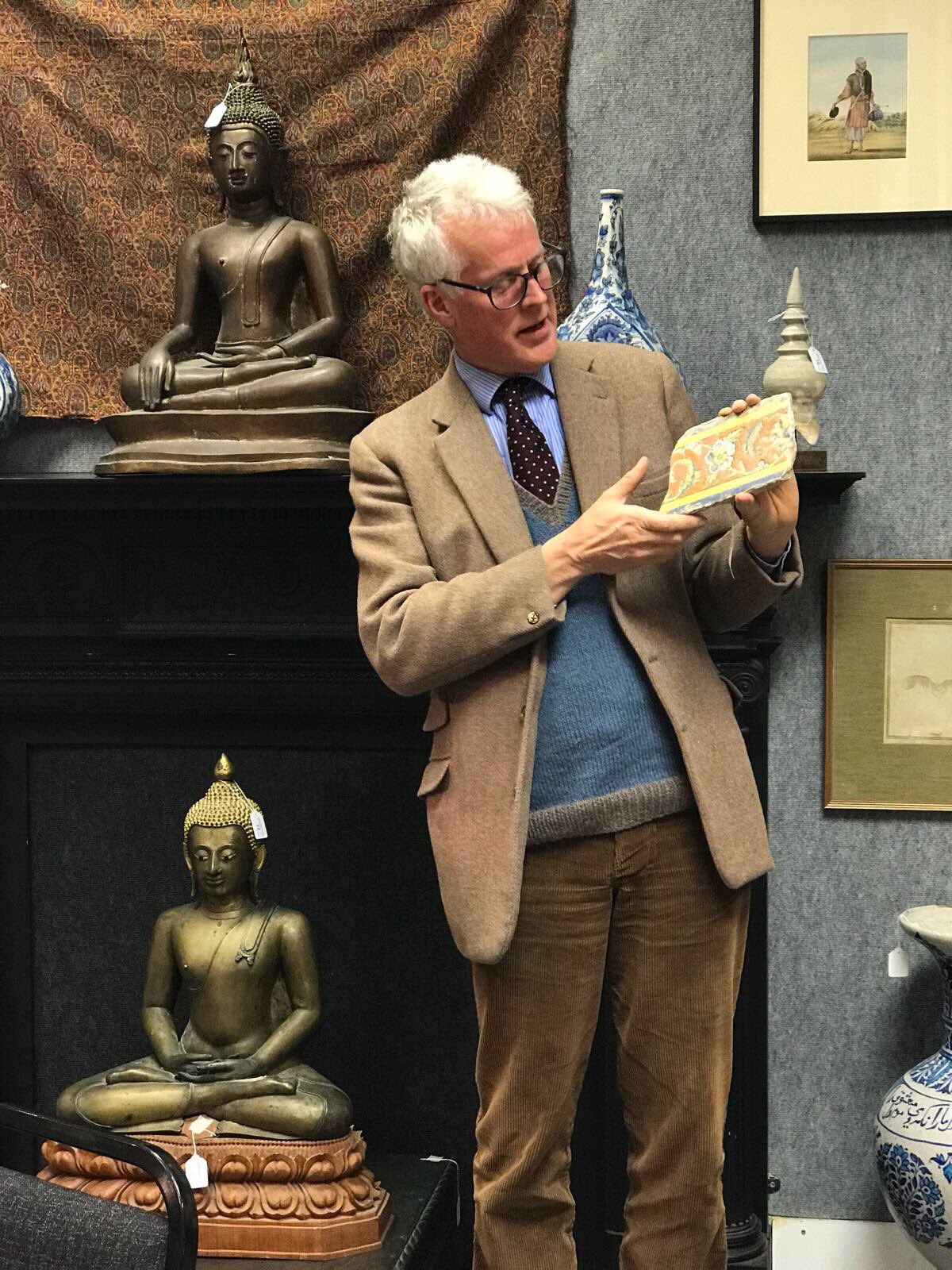 Olympia Auctions On Twitter And Arthur Millner Discussing A Mughal
