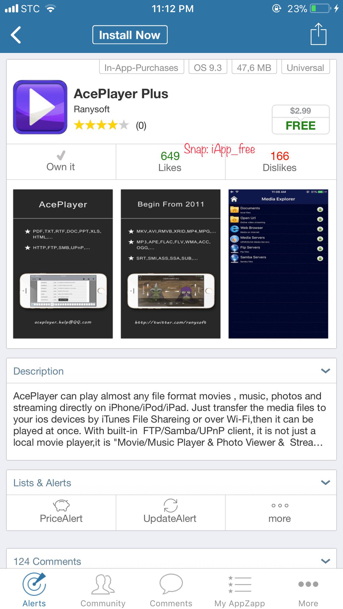 عبدالله السبيعي on Twitter: "للايفون والايباد مجاني لفترة AcePlayer Plus https://t.co/4ppPk7J7B0 ...
