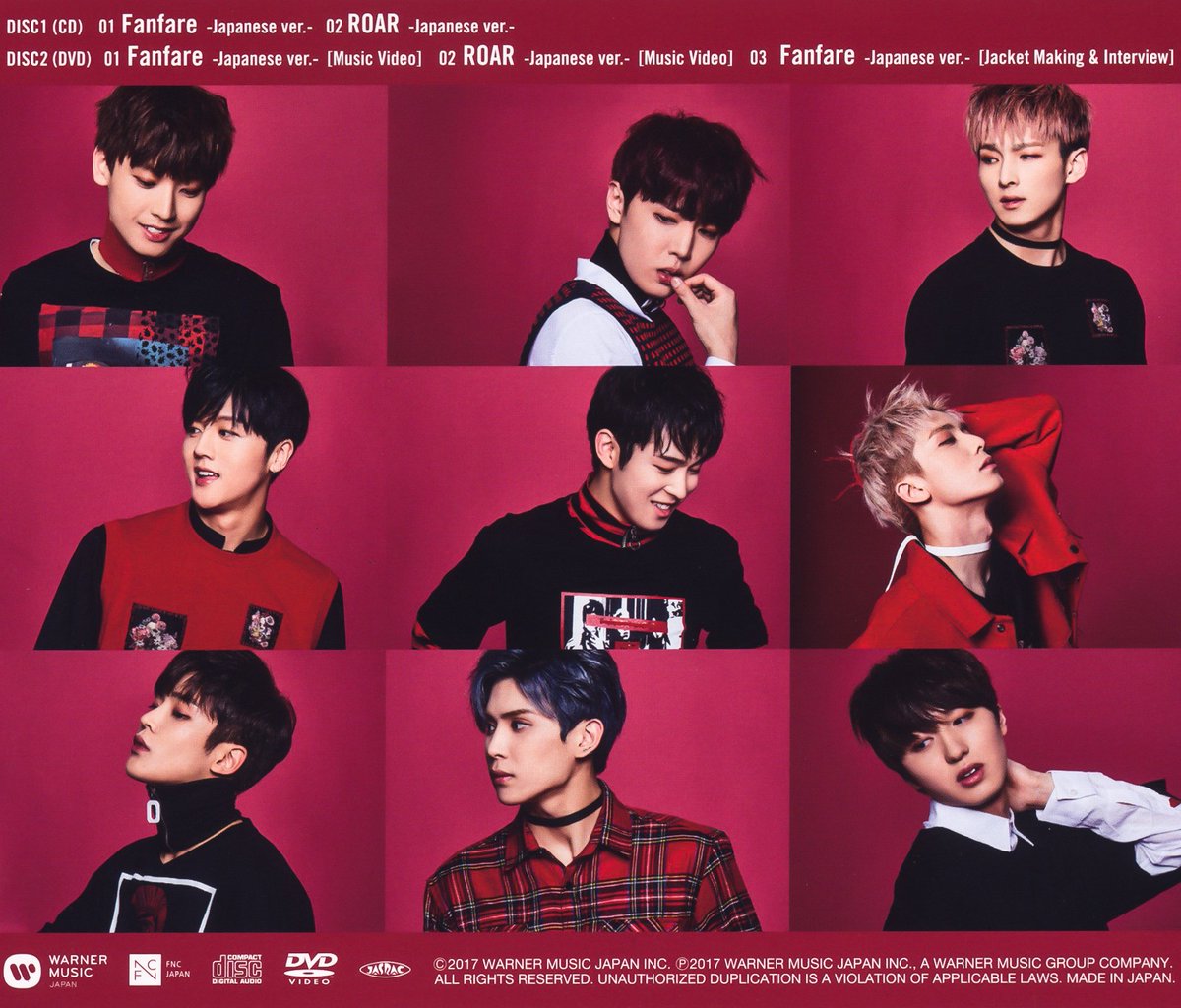 may !! on Twitter: "SF9 ♡ FANFARE (JAPAN VERSION) TYPE A VERSION SCANS #SF9 #FANFARE"
