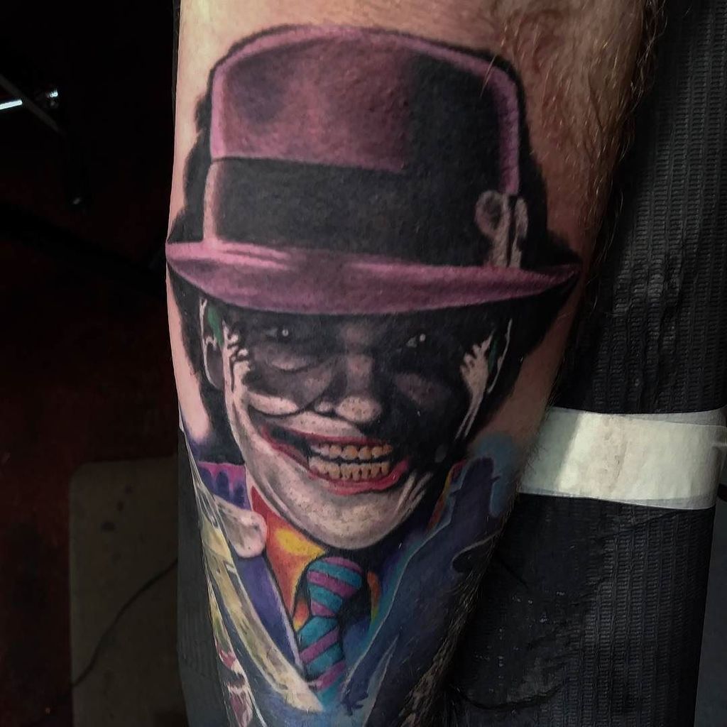 Joker Jack Nicholson Tattoo